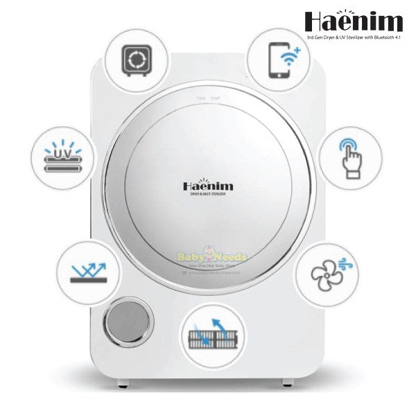 Haenim - 3rd Gen Haenim UV Sterilizer with Bluetooth 4.1 (Available in ...